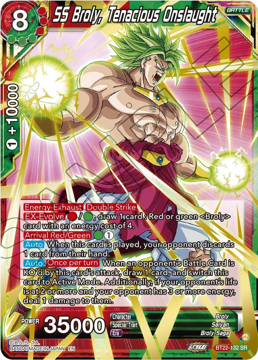 SS Broly, Tenacious Onslaught - Critical Blow - Dragon Ball Super: Masters