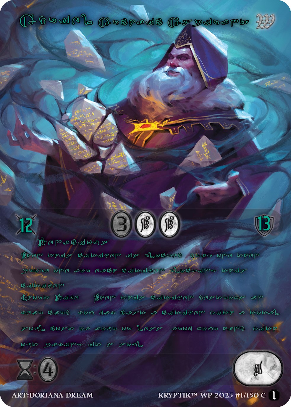 Adriel, Archaic Aspirant (Green Kryptik Language) - Wicked Prophecy ...