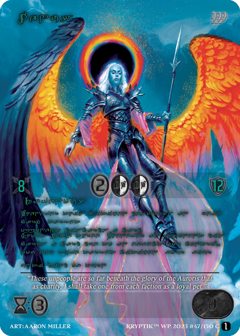Venus (Green Kryptik Language) - Wicked Prophecy [Wave 1] - Kryptik TCG