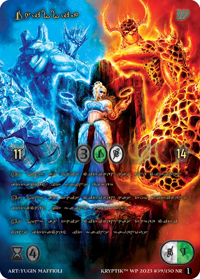 Ghillia (Gold Kryptik Language) - Wicked Prophecy [Wave 1] - Kryptik TCG