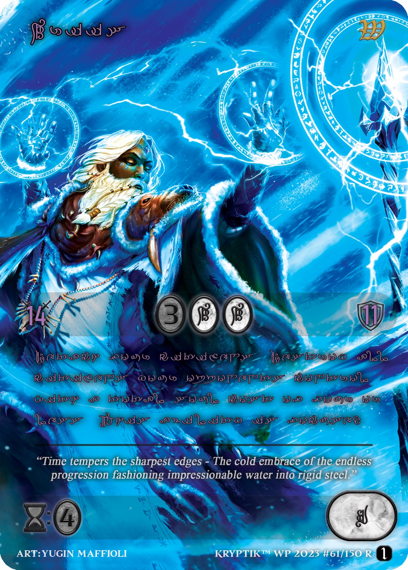 Wriis (Purple Kryptik Language) - Wicked Prophecy [Wave 1] - Kryptik TCG