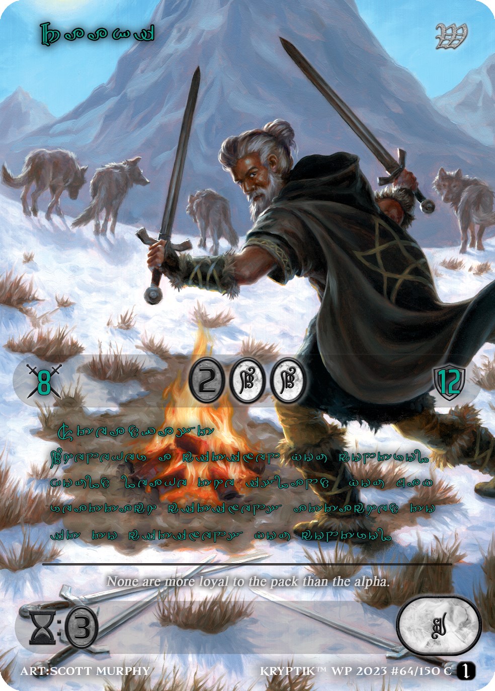 Raaki (Green Kryptik Language) - Wicked Prophecy [Wave 1] - Kryptik TCG