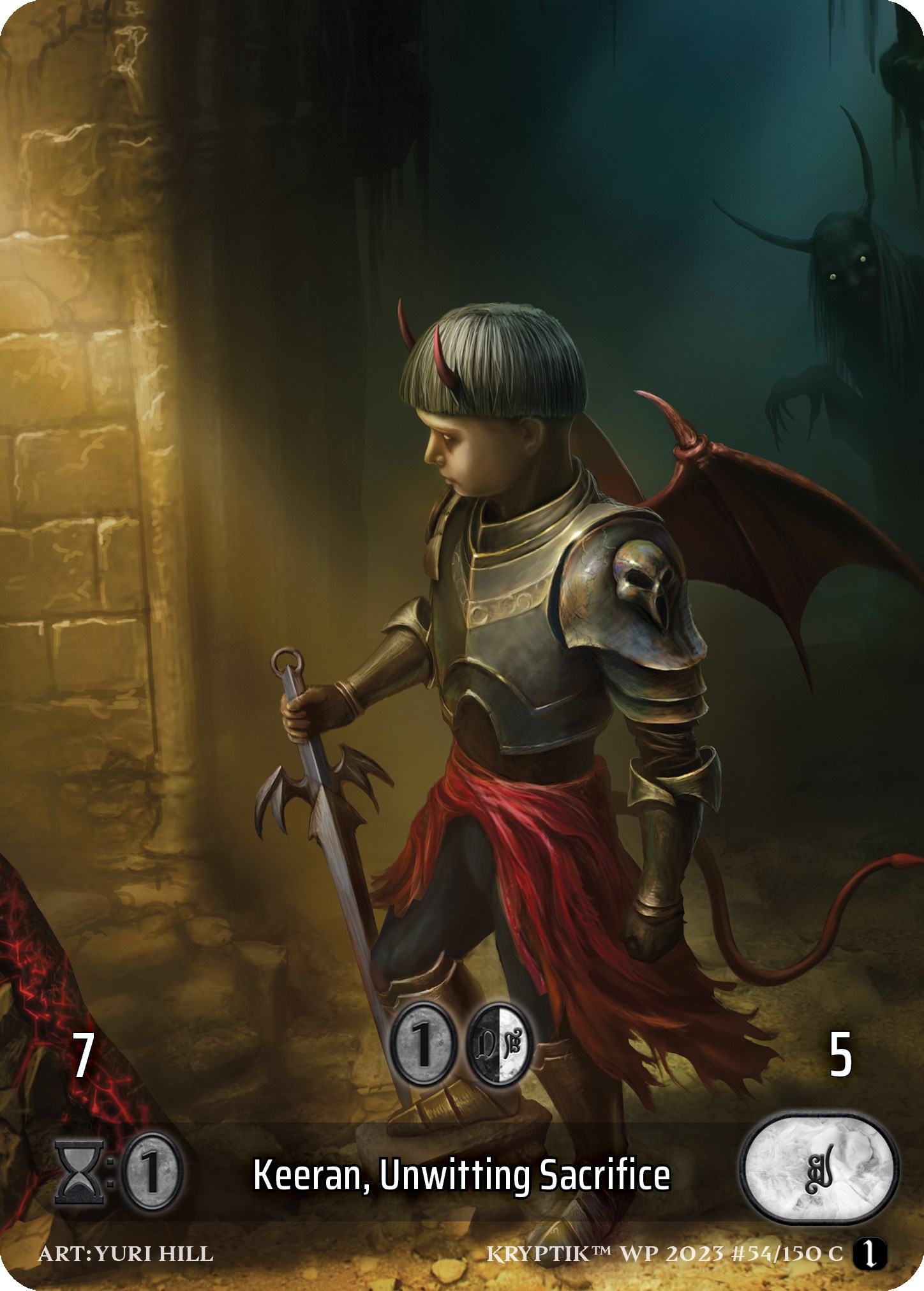 Keeran, Unwitting Sacrifice (Box Topper) - Wicked Prophecy [Wave 1 ...