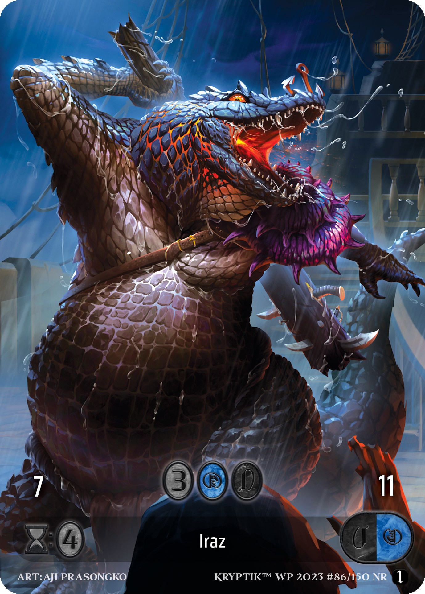 Iraz (Box Topper) - Wicked Prophecy [Wave 1] - Kryptik TCG