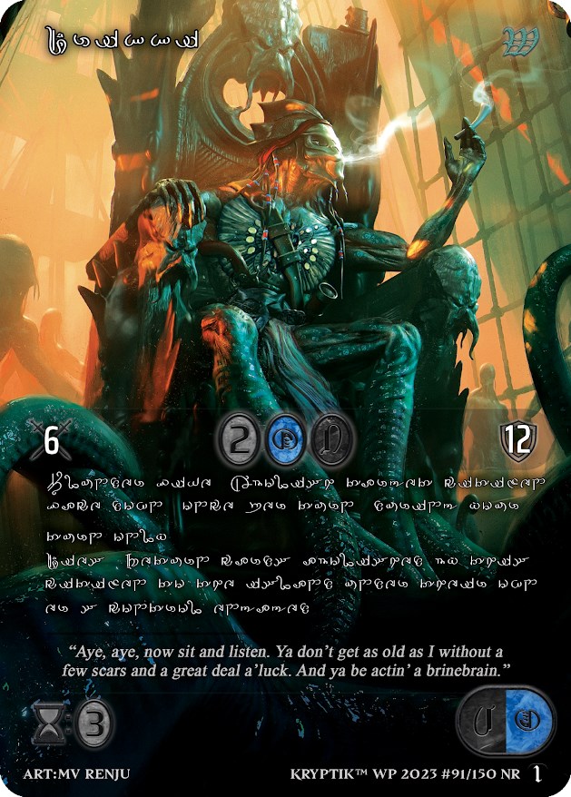 Drikki (Silver Kryptik Language) - Wicked Prophecy [Wave 1] - Kryptik TCG