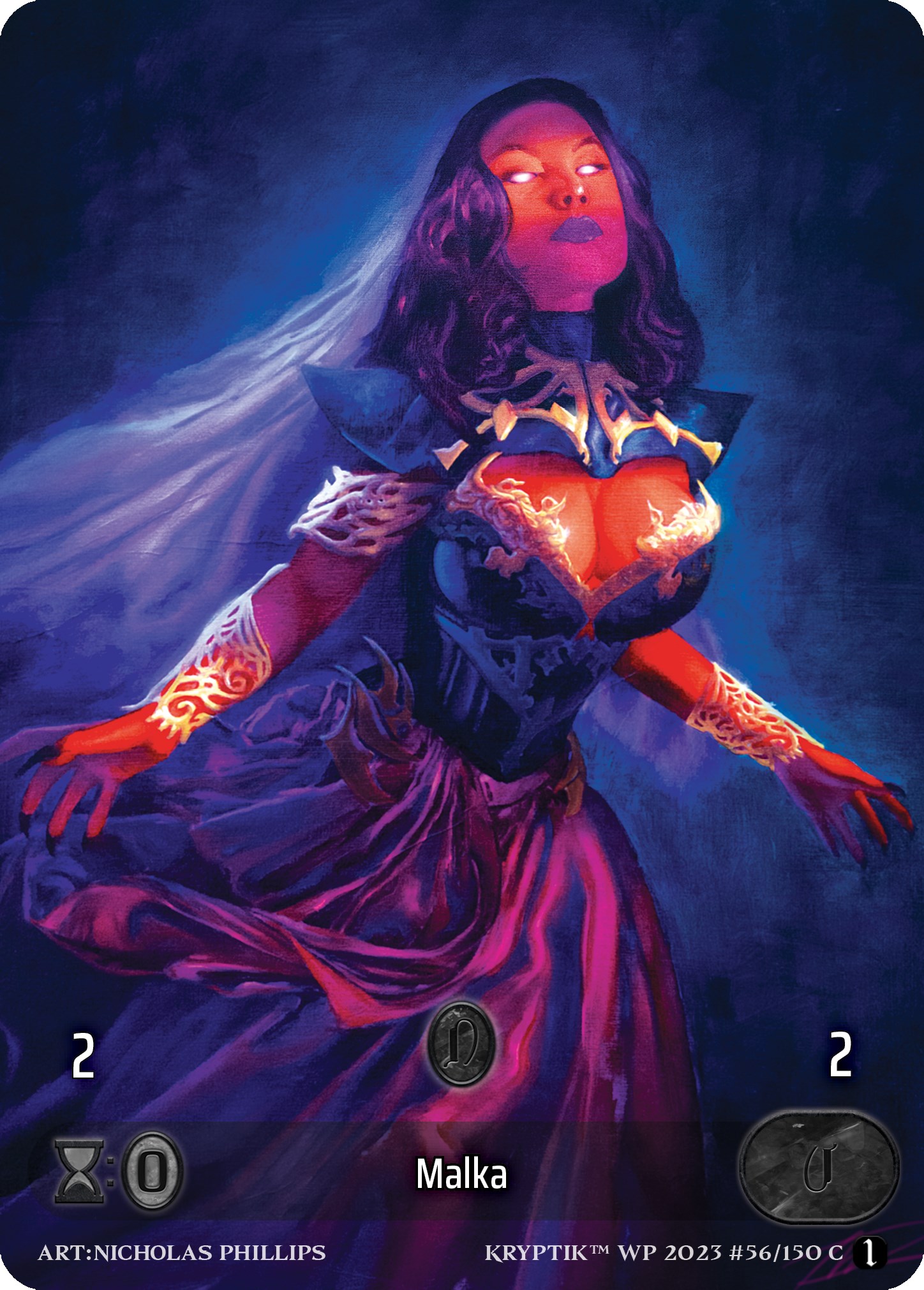 Malka (Box Topper) - Wicked Prophecy [Wave 1] - Kryptik TCG