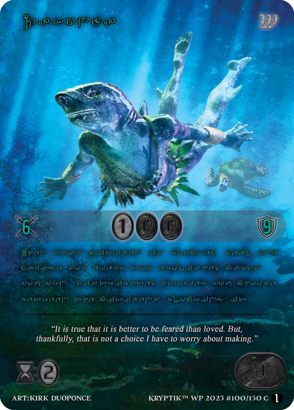 Zakonza (Green Kryptik Language) - Wicked Prophecy [Wave 1] - Kryptik TCG