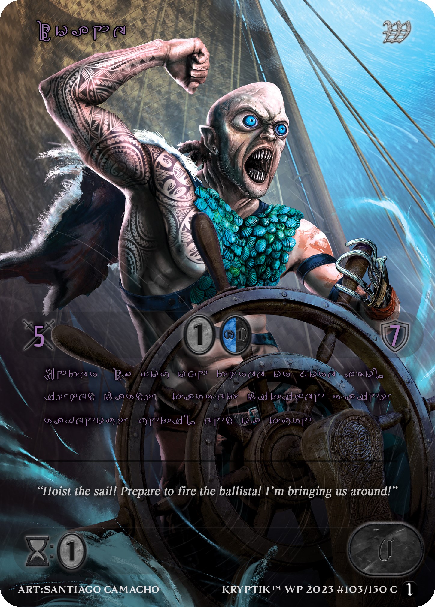 Ioane (Purple Kryptik Language) - Wicked Prophecy [Wave 1] - Kryptik TCG