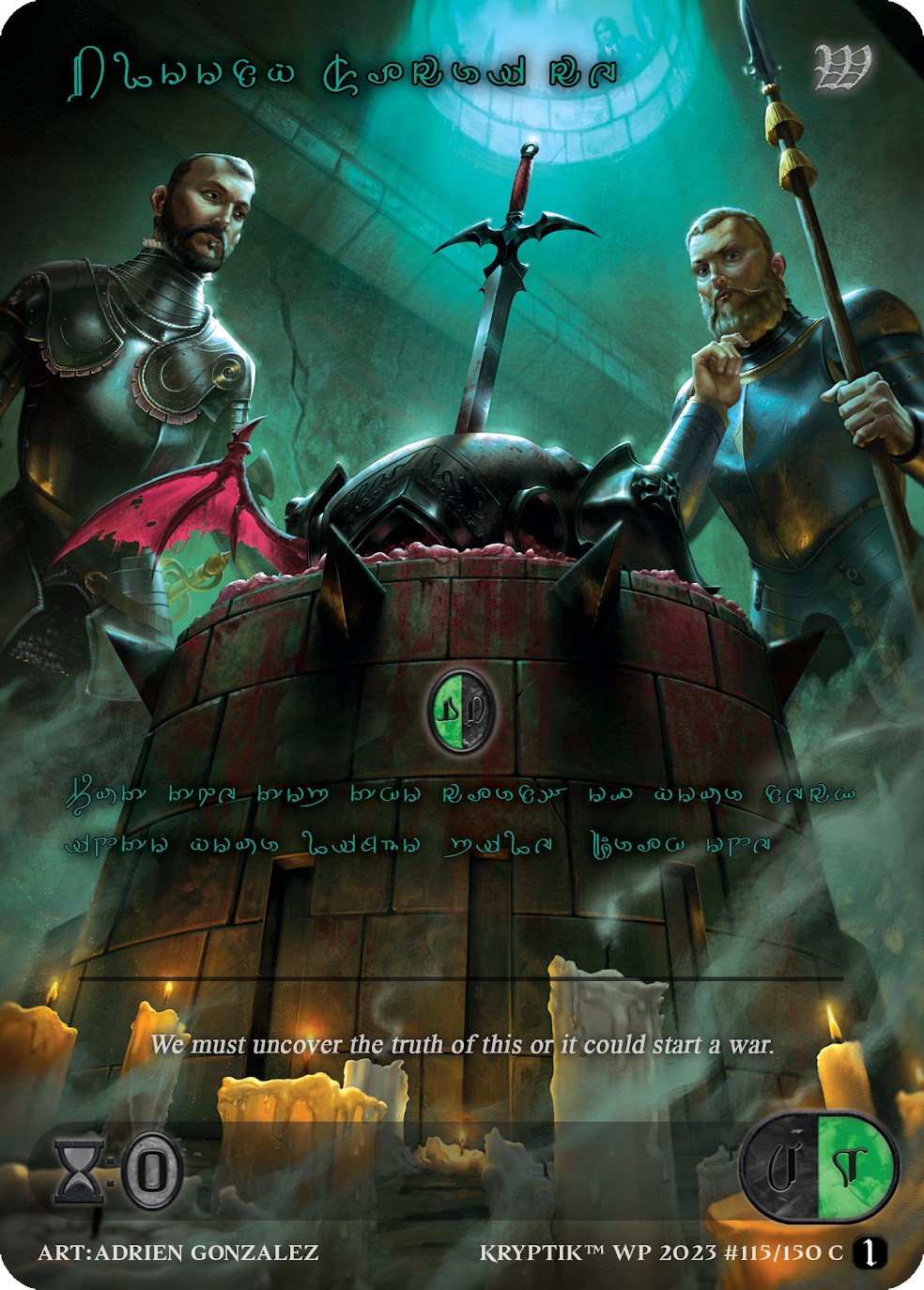 Bloody Sacrifice (Green Kryptik Language) - Wicked Prophecy [Wave 1 ...