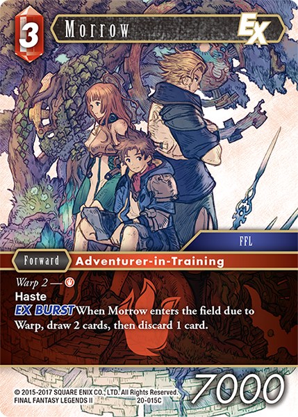 Morrow EX - Dawn of Heroes - Final Fantasy TCG