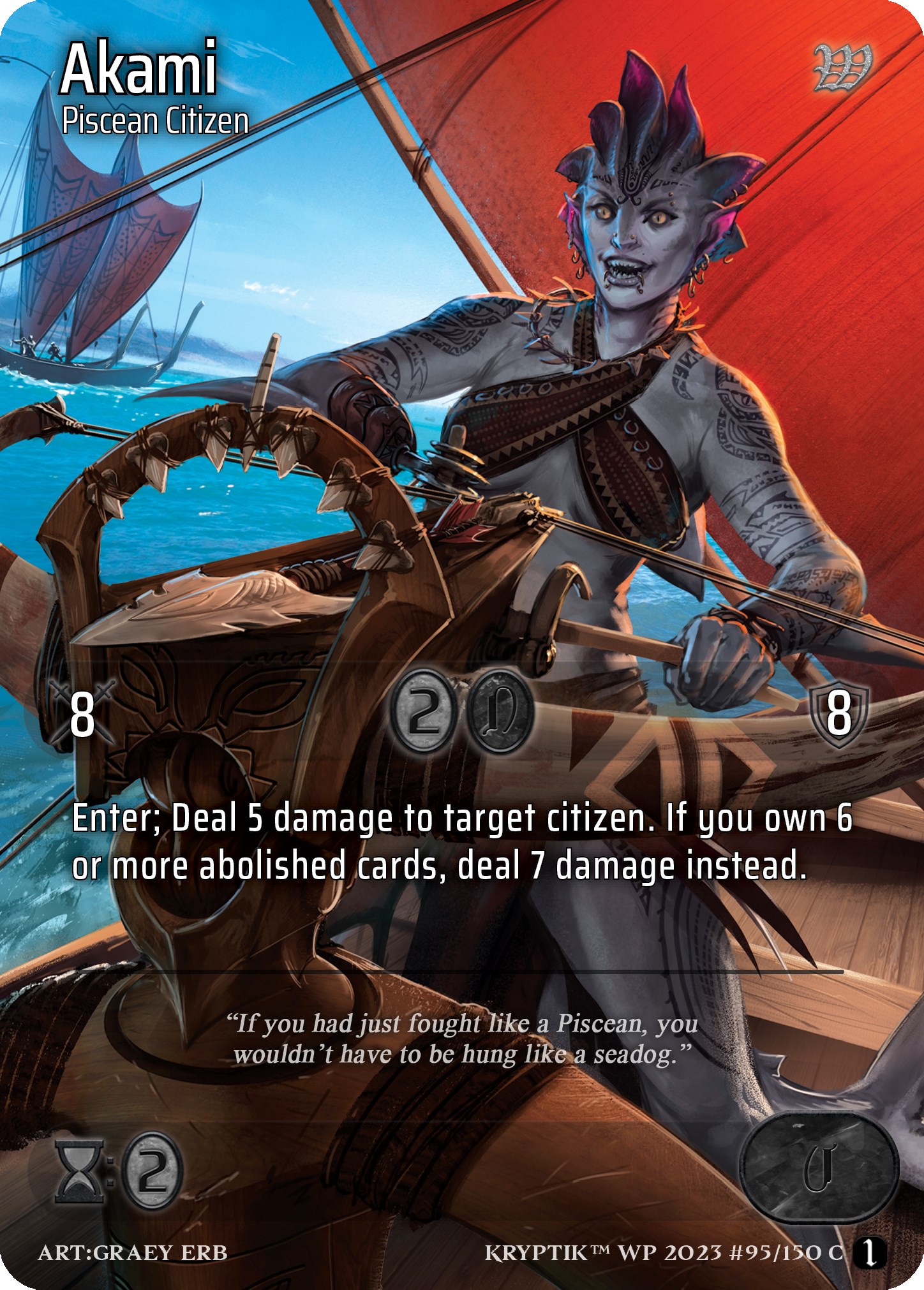 Akami - Wicked Prophecy [Wave 1] - Kryptik TCG