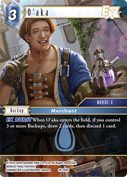 O'aka EX - Dawn of Heroes - Final Fantasy TCG