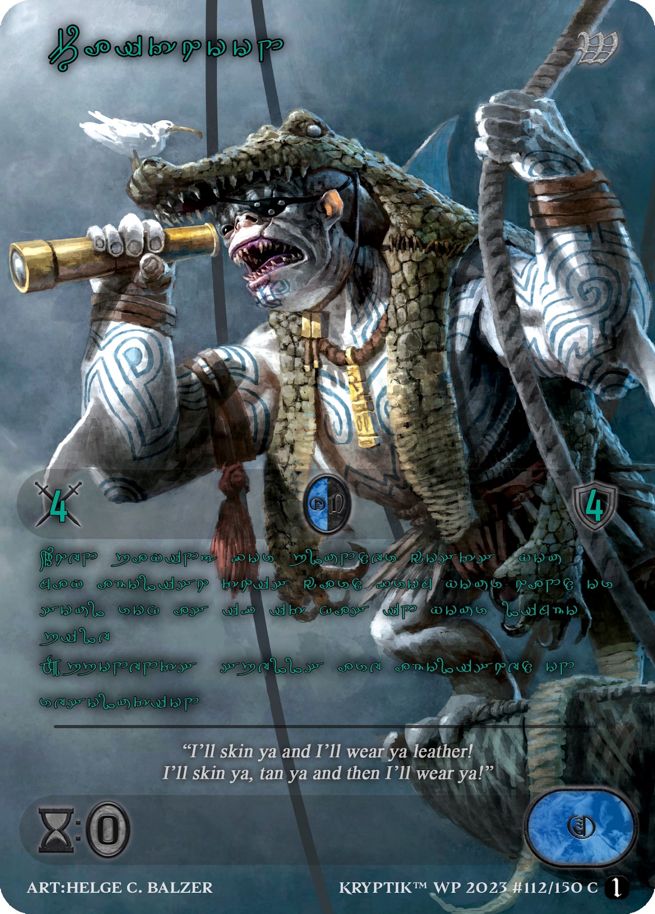 Paithoon (Green Kryptik Language) - Wicked Prophecy [Wave 1] - Kryptik TCG