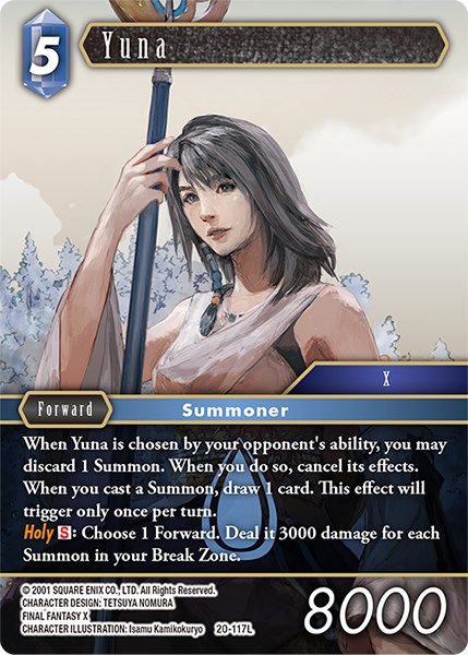 Yuna - Dawn of Heroes - Final Fantasy TCG