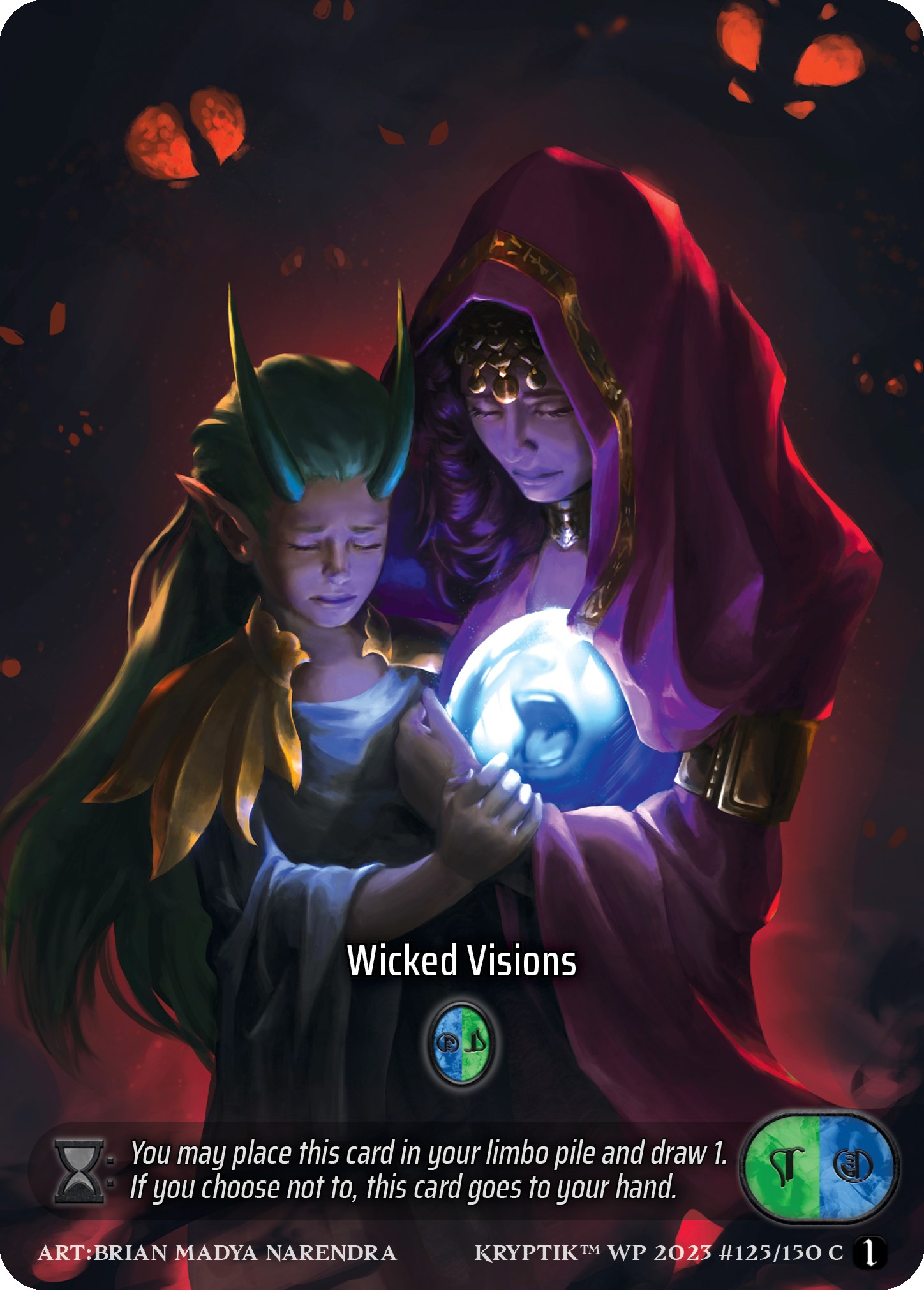 Wicked Visions (Box Topper) - Wicked Prophecy [Wave 1] - Kryptik TCG