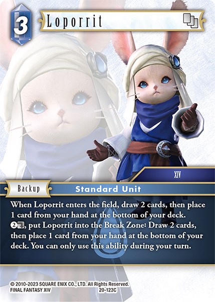 Loporrit - Dawn of Heroes - Final Fantasy TCG