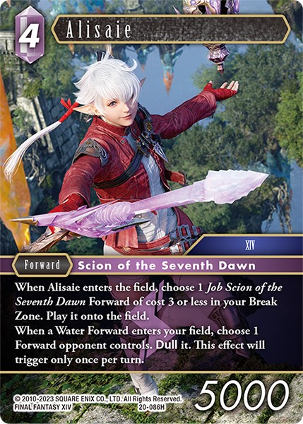 Alisaie - Dawn of Heroes - Final Fantasy TCG
