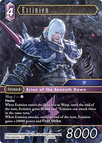 Estinien - Dawn of Heroes - Final Fantasy TCG