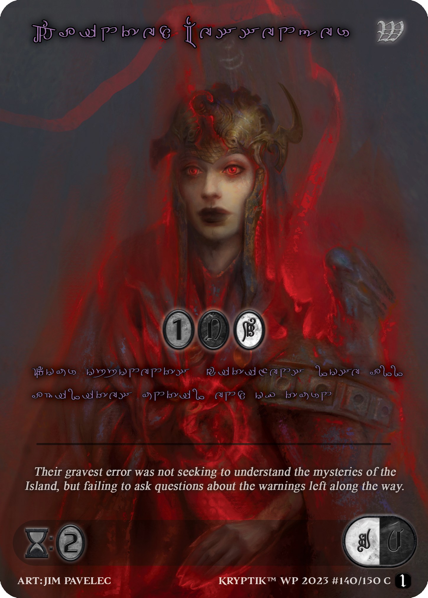 Tainted Messenger (Purple Kryptik Language) - Wicked Prophecy [Wave 1 ...