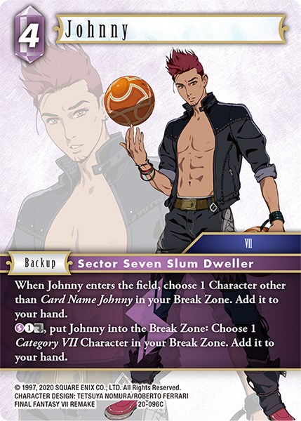 Johnny - Dawn of Heroes - Final Fantasy TCG