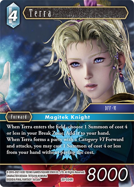 Terra - Dawn of Heroes - Final Fantasy TCG