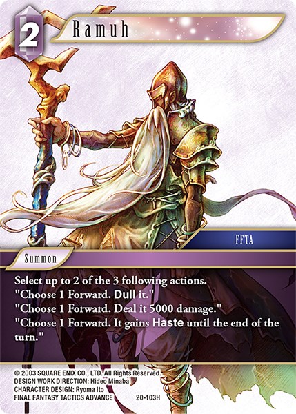 Ramuh - Dawn of Heroes - Final Fantasy TCG