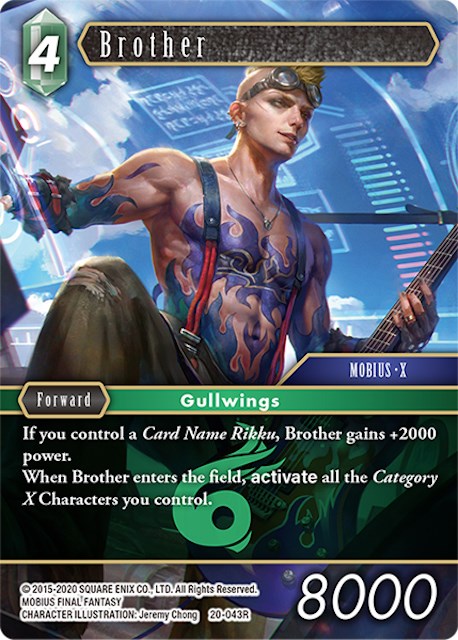 Brother - Dawn of Heroes - Final Fantasy TCG