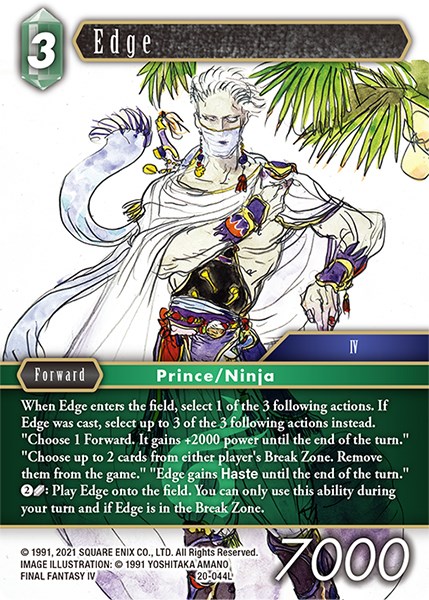 Edge - Dawn of Heroes - Final Fantasy TCG