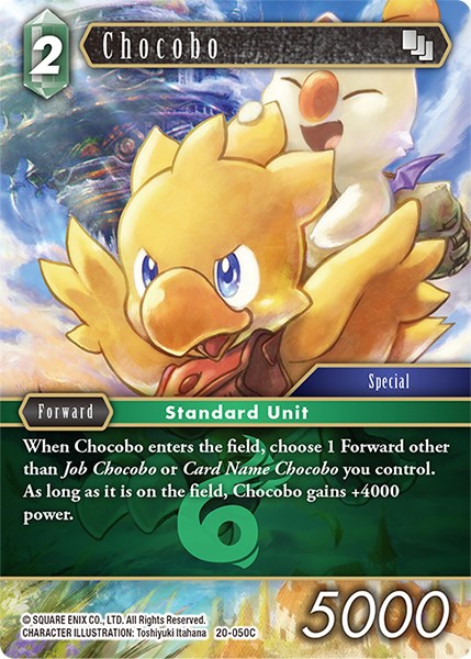 Chocobo - Dawn of Heroes - Final Fantasy TCG