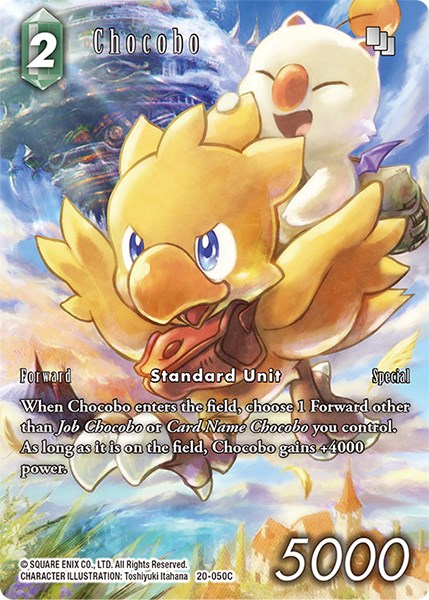Chocobo (Full Art) - Dawn of Heroes - Final Fantasy TCG