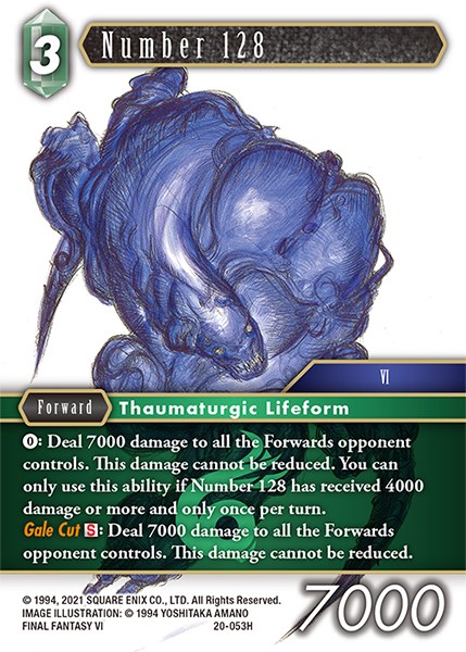 Number 128 - Dawn of Heroes - Final Fantasy TCG