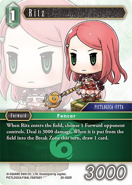 Ritz - Dawn of Heroes - Final Fantasy TCG