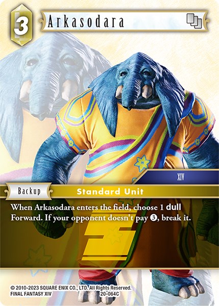 Arkasodara - Dawn of Heroes - Final Fantasy TCG