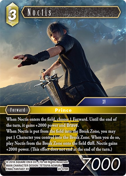 Noctis - Dawn of Heroes - Final Fantasy TCG