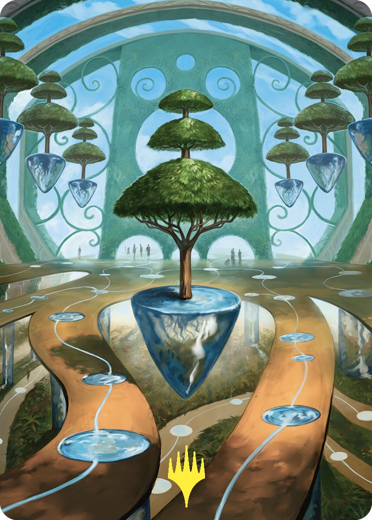 Rejuvenating Springs Art Card (Gold-Stamped) - Art Series: Commander ...