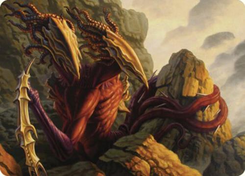 Two-Headed Sliver Art Card - Art Series: Commander Masters - Magic: The ...