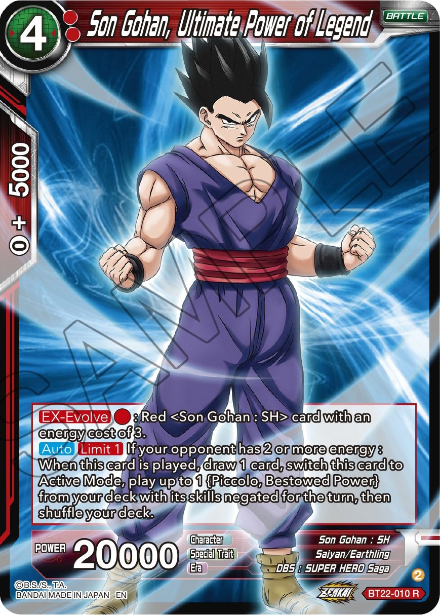 Son Gohan, Ultimate Power of Legend - Critical Blow - Dragon Ball Super ...