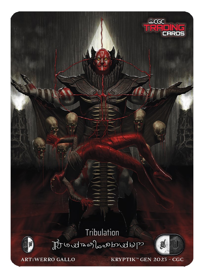 Full Art Tribulation - Kryptik Promos - Kryptik TCG