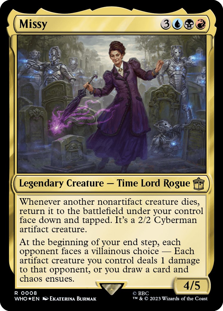 Missy - Universes Beyond: Doctor Who - Magic: The Gathering