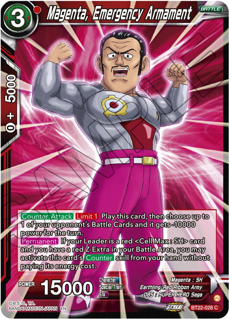 Magenta, Emergency Armament - Critical Blow - Dragon Ball Super: Masters