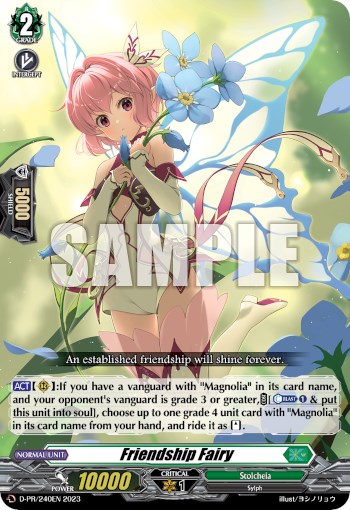 Friendship Fairy - D Promo Cards - Cardfight Vanguard