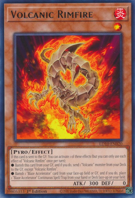 Volcanic Rimfire - Legendary Duelists: Soulburning Volcano - YuGiOh