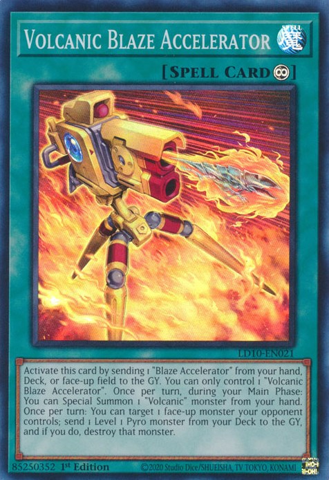 Volcanic Blaze Accelerator - Legendary Duelists: Soulburning Volcano ...