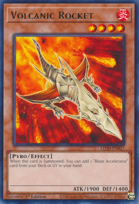 Volcanic Rocket - Legendary Duelists: Soulburning Volcano - YuGiOh