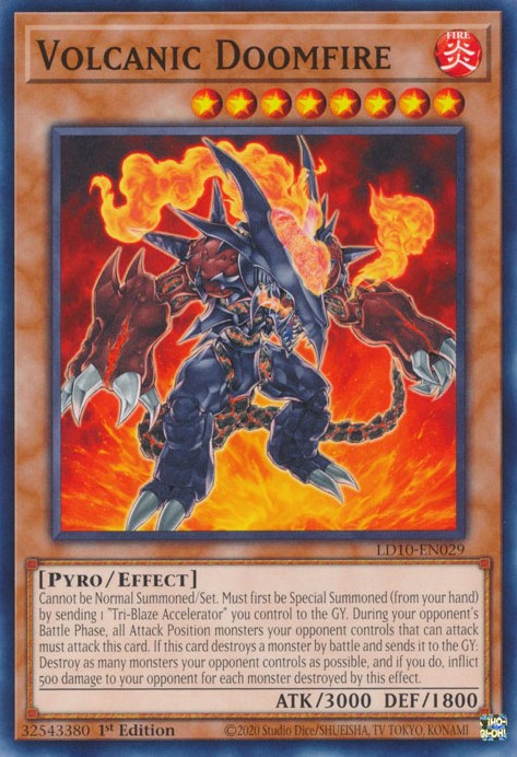 Volcanic Doomfire - Legendary Duelists: Soulburning Volcano - YuGiOh