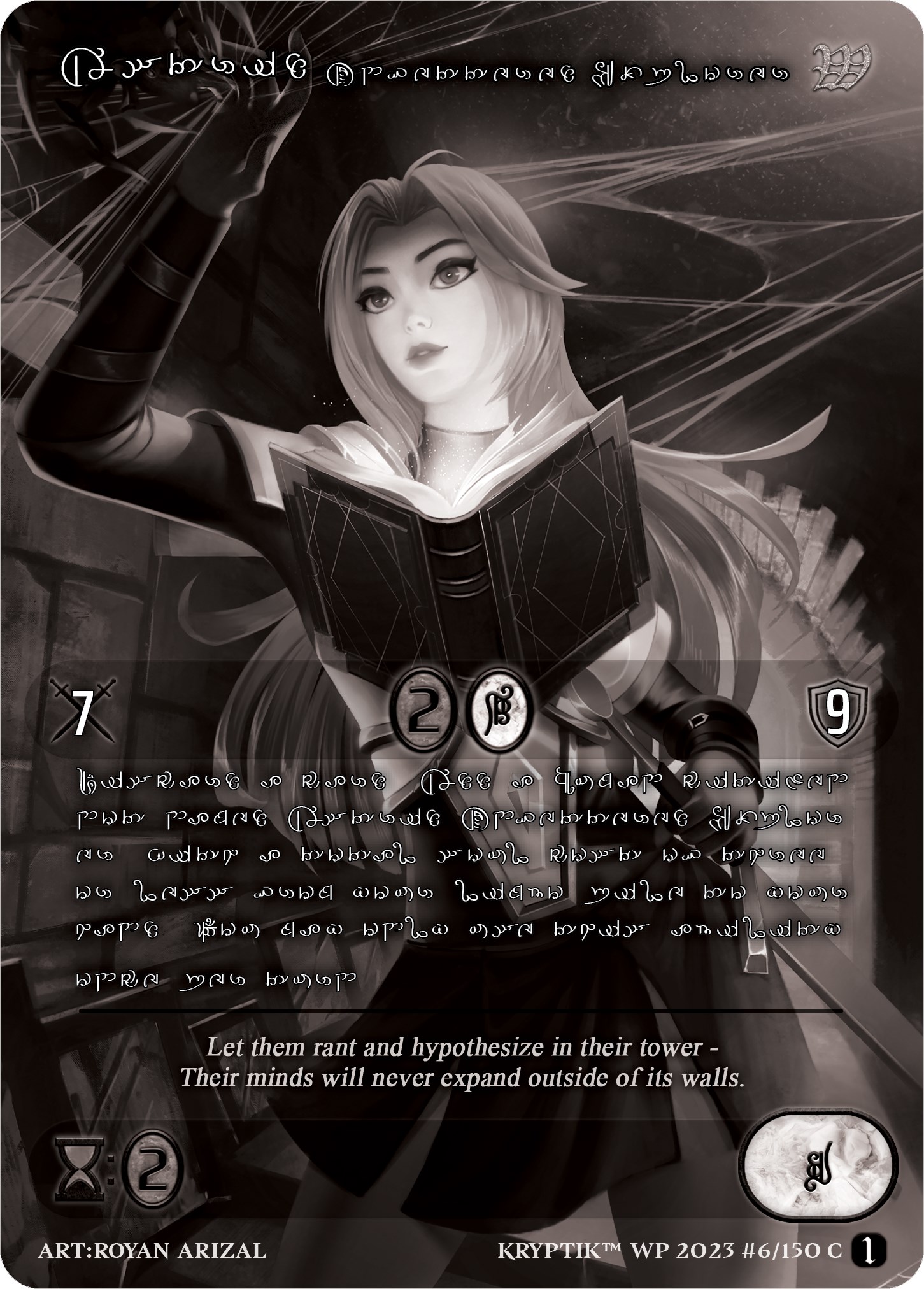 Astrid, Unfettered Explorer (Silver Kryptik Language) - Wicked Prophecy ...