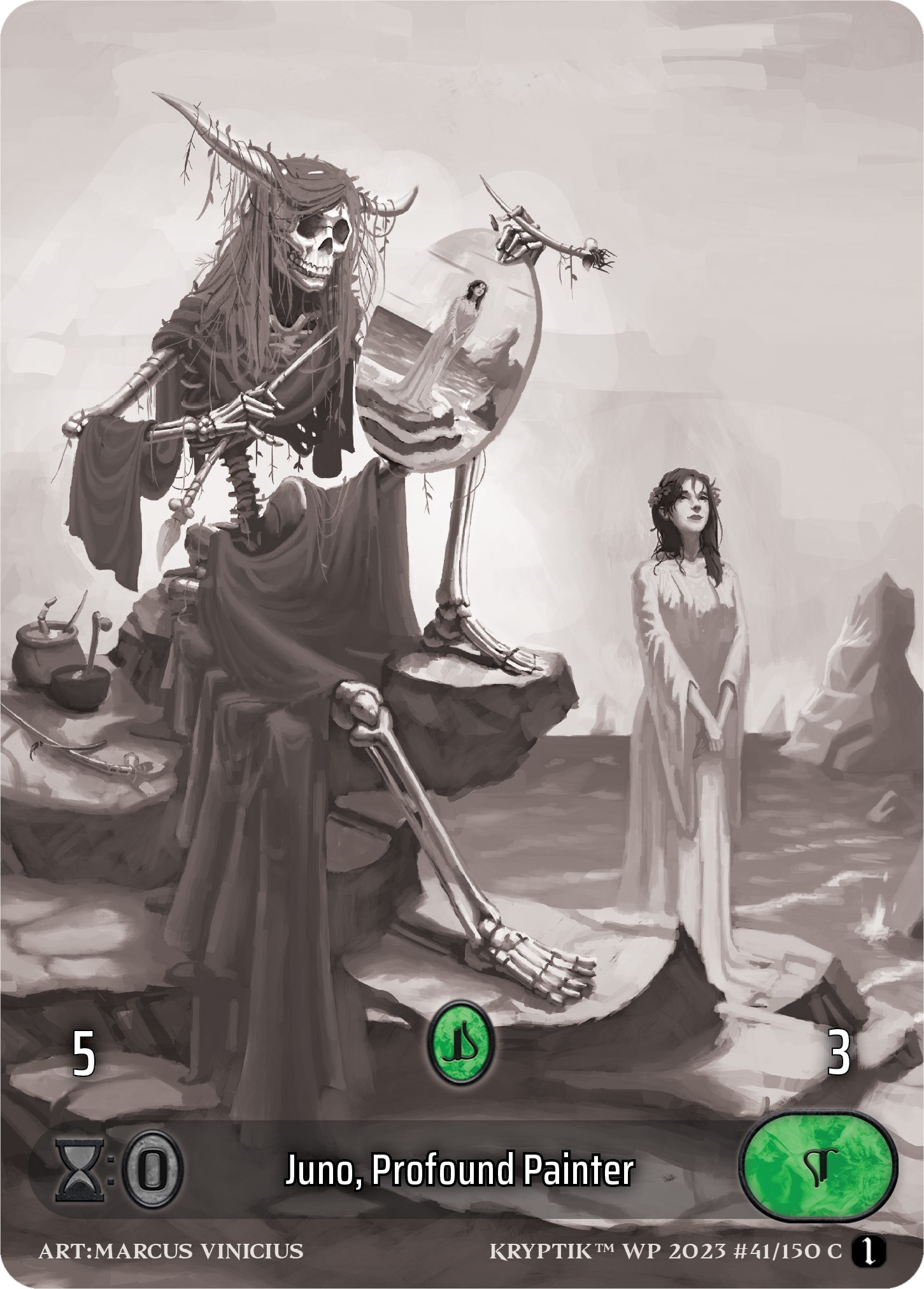 Juno, Profound Painter (Box Topper) - Wicked Prophecy [Wave 1] (eBay Gen Con Exclusive ...