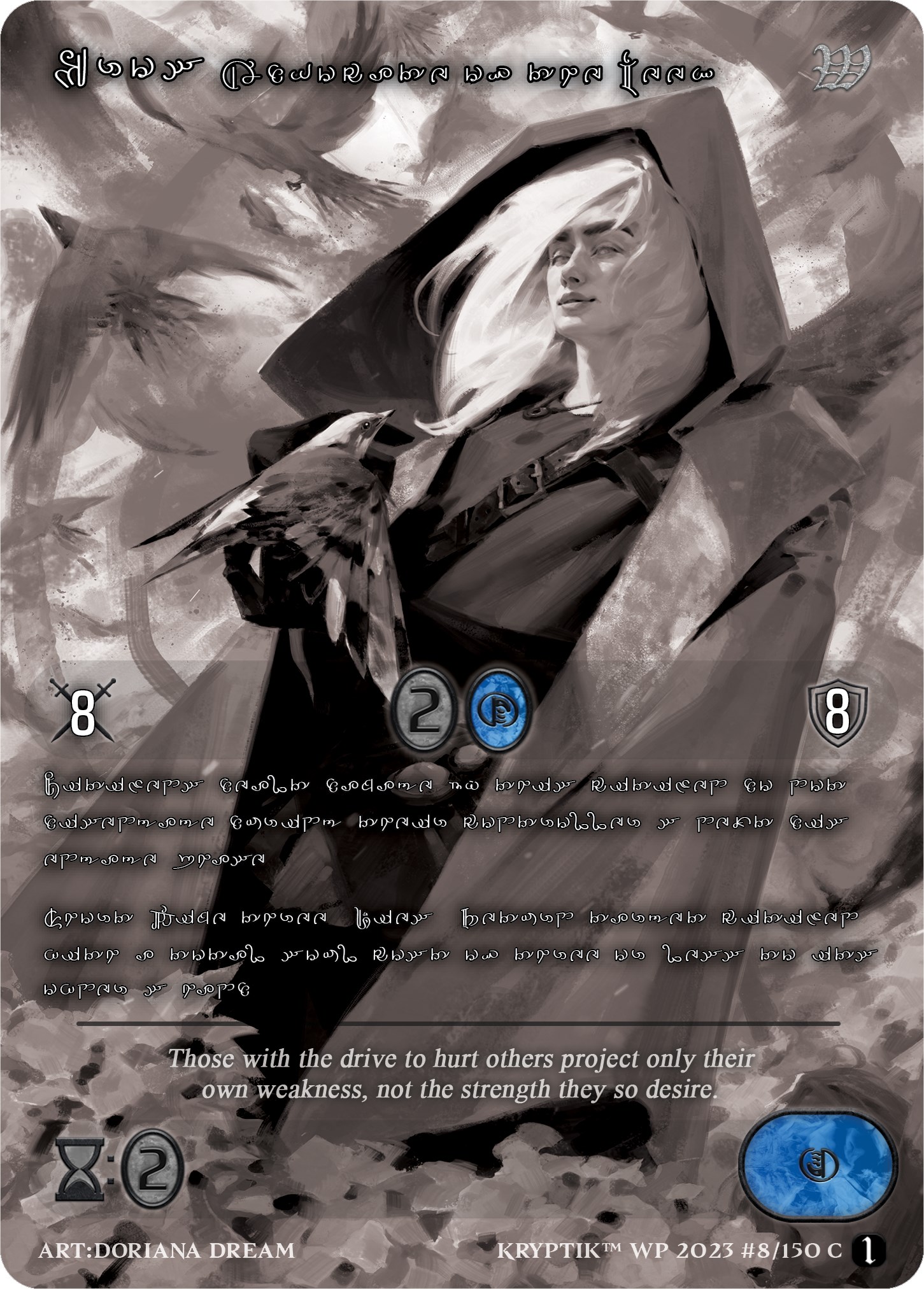 Eros, Advocate of the Meek (Silver Kryptik Language) - Wicked Prophecy [Wave 1] (eBay Gen Con ...