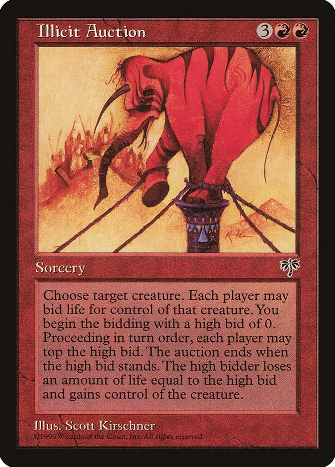 Illicit Auction - Mirage - Magic: The Gathering