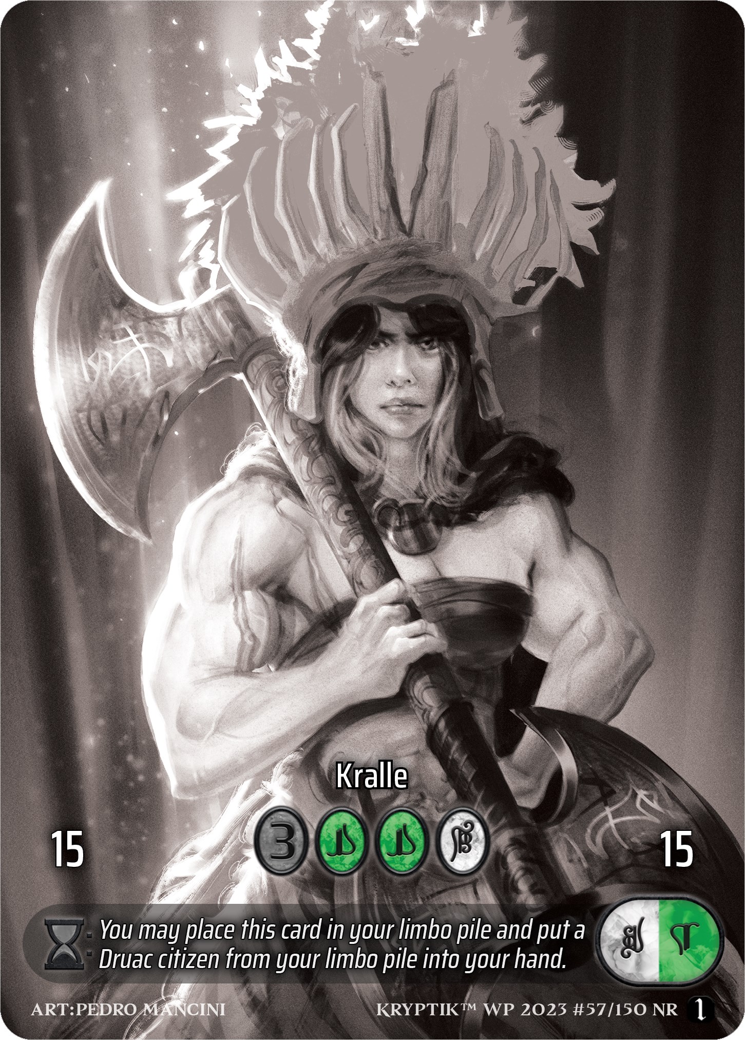 Kralle (Box Topper) - Wicked Prophecy [Wave 1] (eBay Gen Con Exclusive) - Kryptik TCG